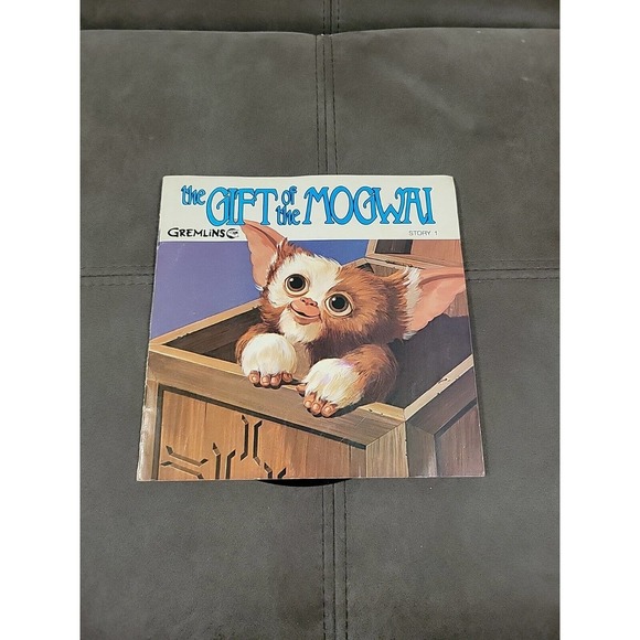 Media | Vintage Gremlins Adventures Read Along Vinyl Record Book Set ...